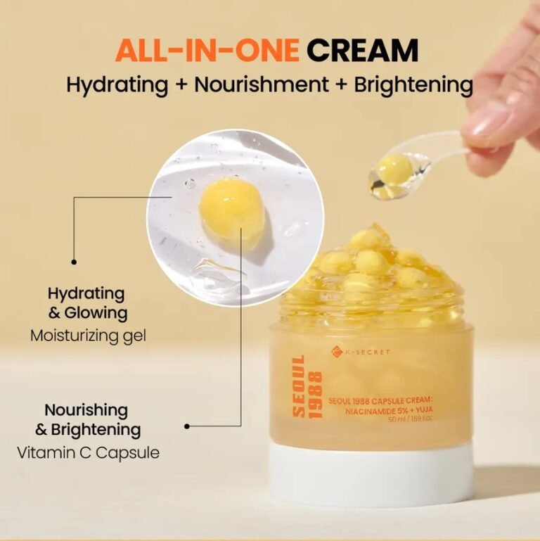 Seoul 1988 Capsule Cream Niacinamide 5% + Yuja – Street 55 Qatar